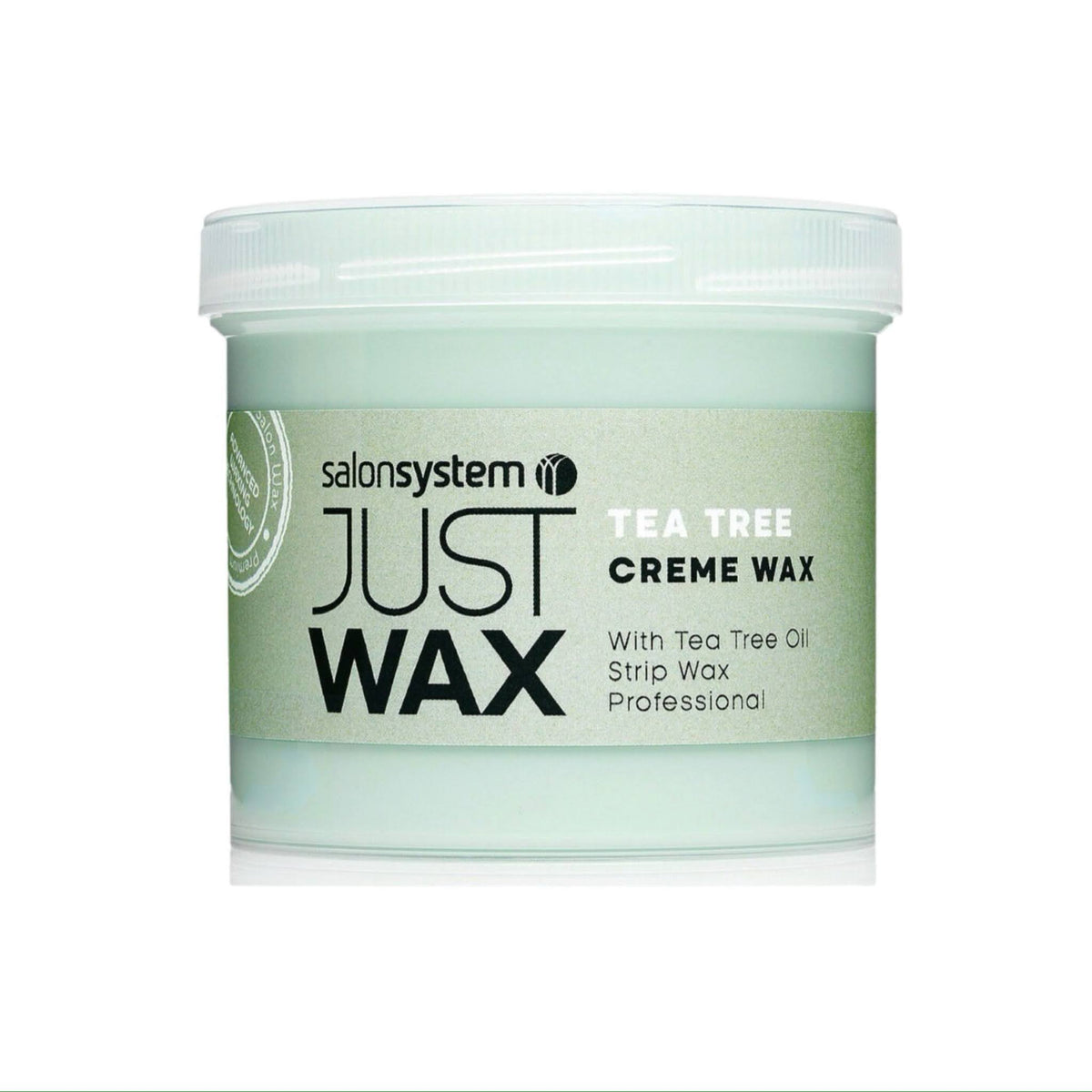 Salon System Just wax tea tree cream wax – Two Face Aesthetics US