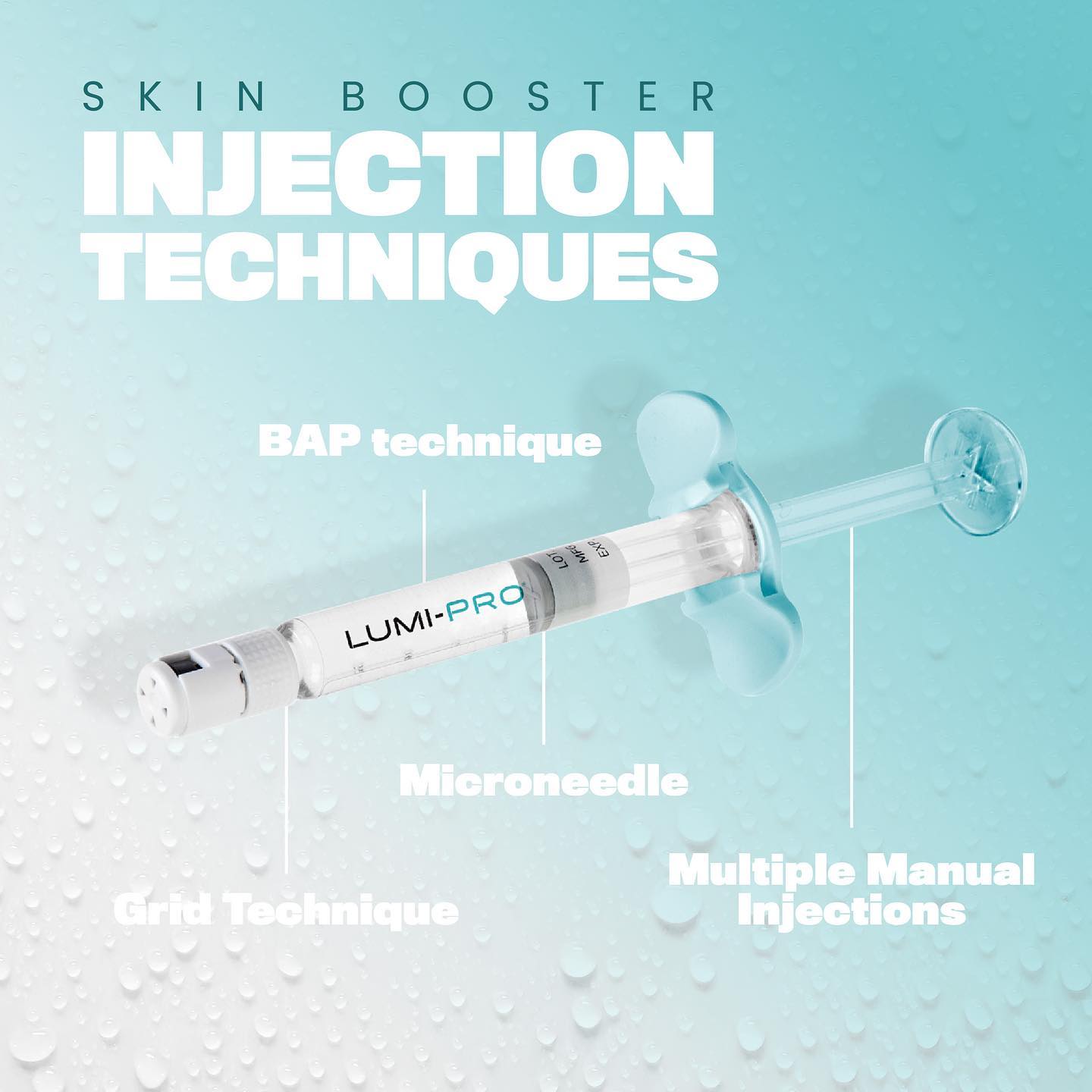 LUMI-PRO Skin Booster – Triple pack – 3 x 2ml – Two Face Aesthetics US