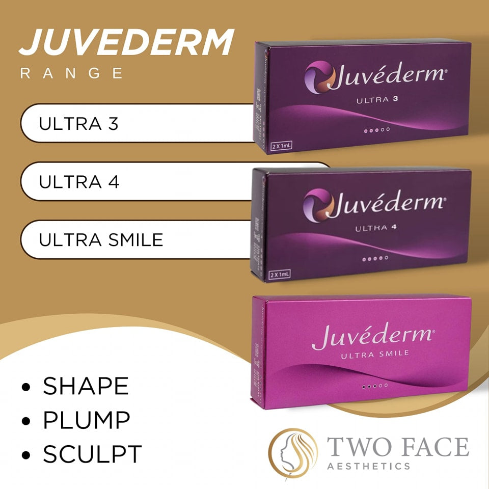 Juvederm Ultra 4 - 2x1ml – Two Face Aesthetics US